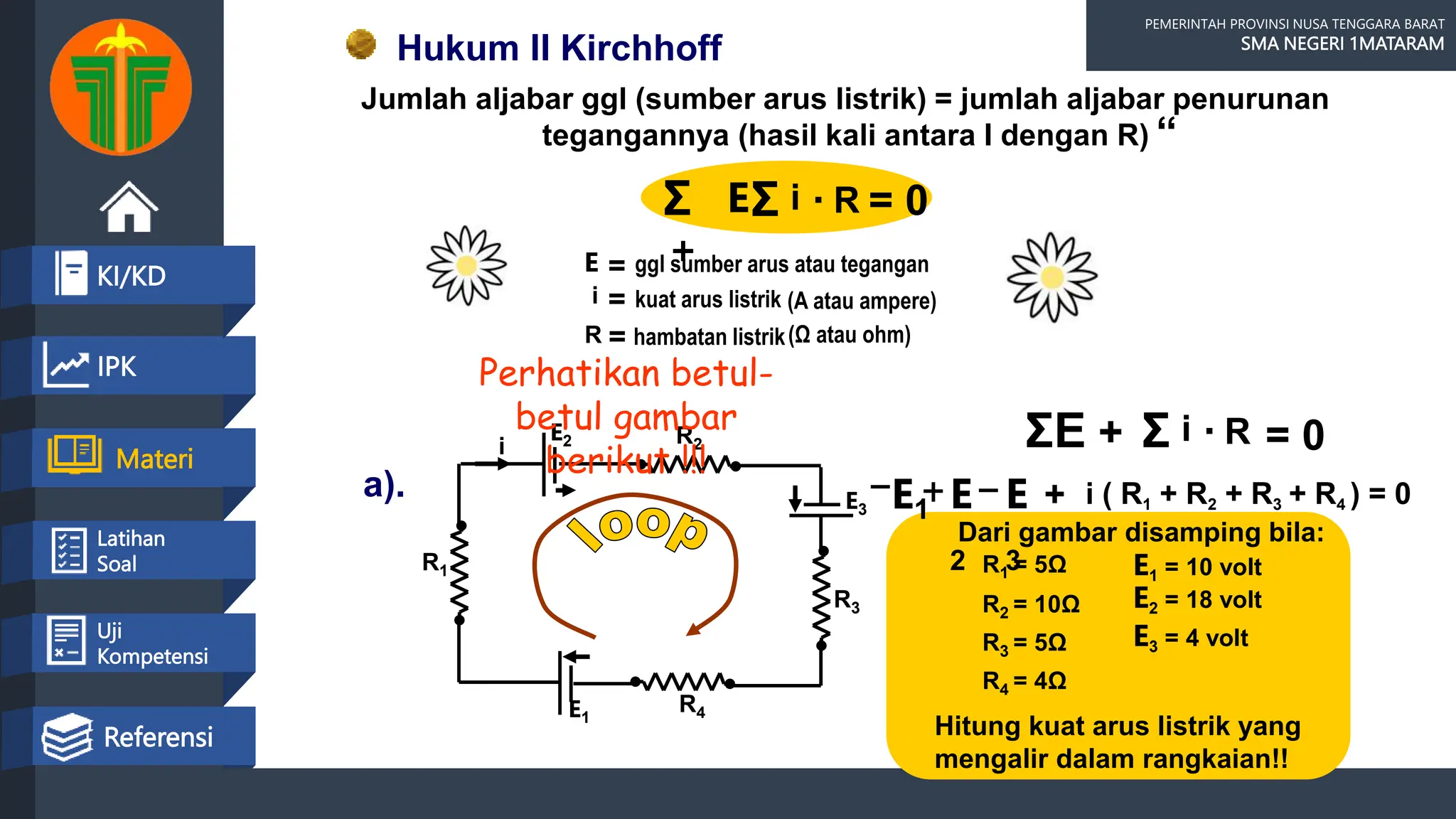 2. LISTRIK DINAMISI (RANGKAIAN RESISTOR DAN HUKUM KIRCHOFF).pptx