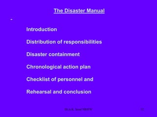A Power Point Presentation about Disaster Management. | PPT