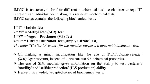 Identification of bacteria using staining techniques | PPTX