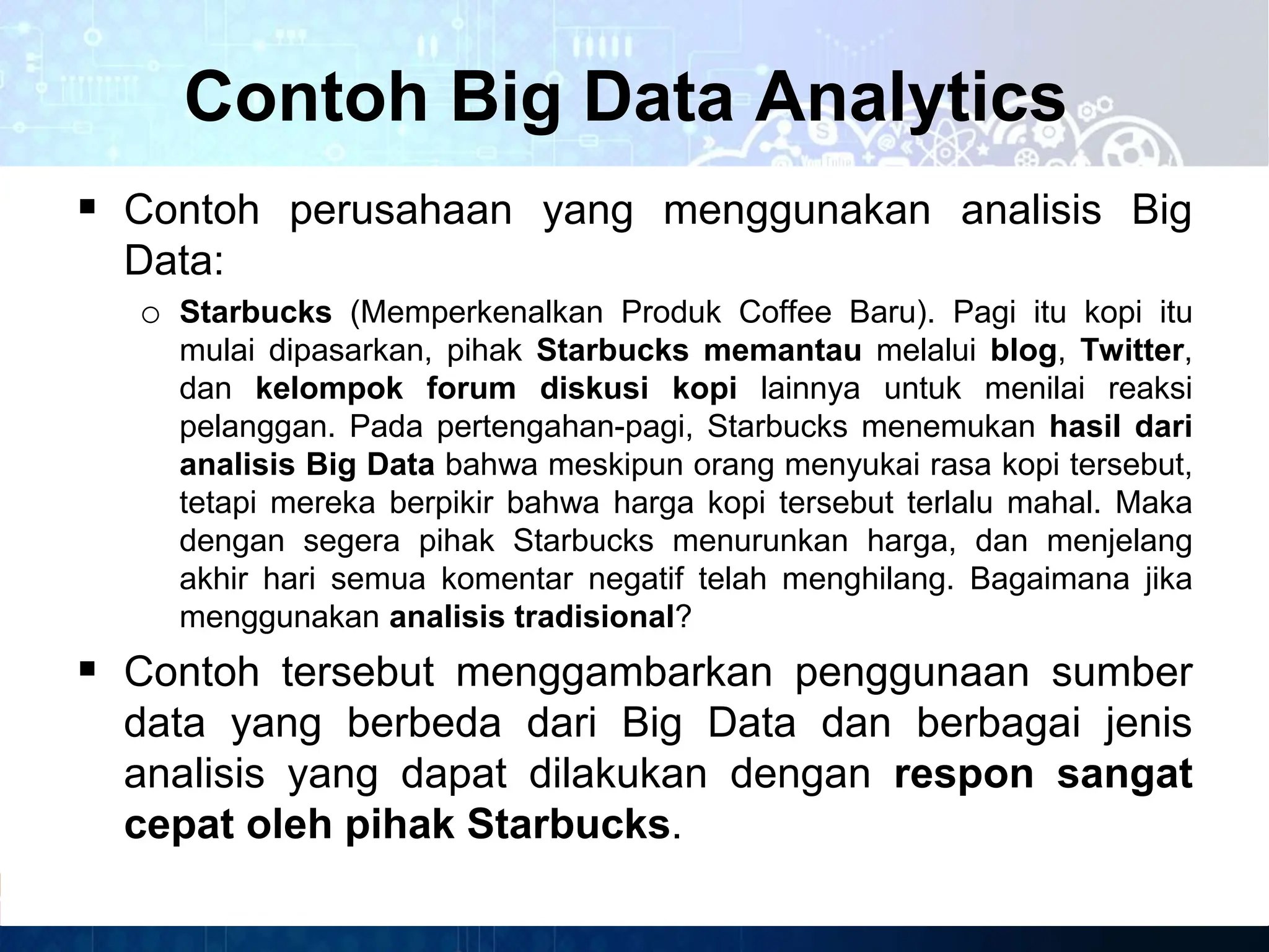 Pengantar Big Data: Konsep dan Implementasi | PPT