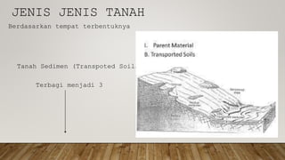 2. definisi dan Genesa Tanah (1).pptx xx | PPTX