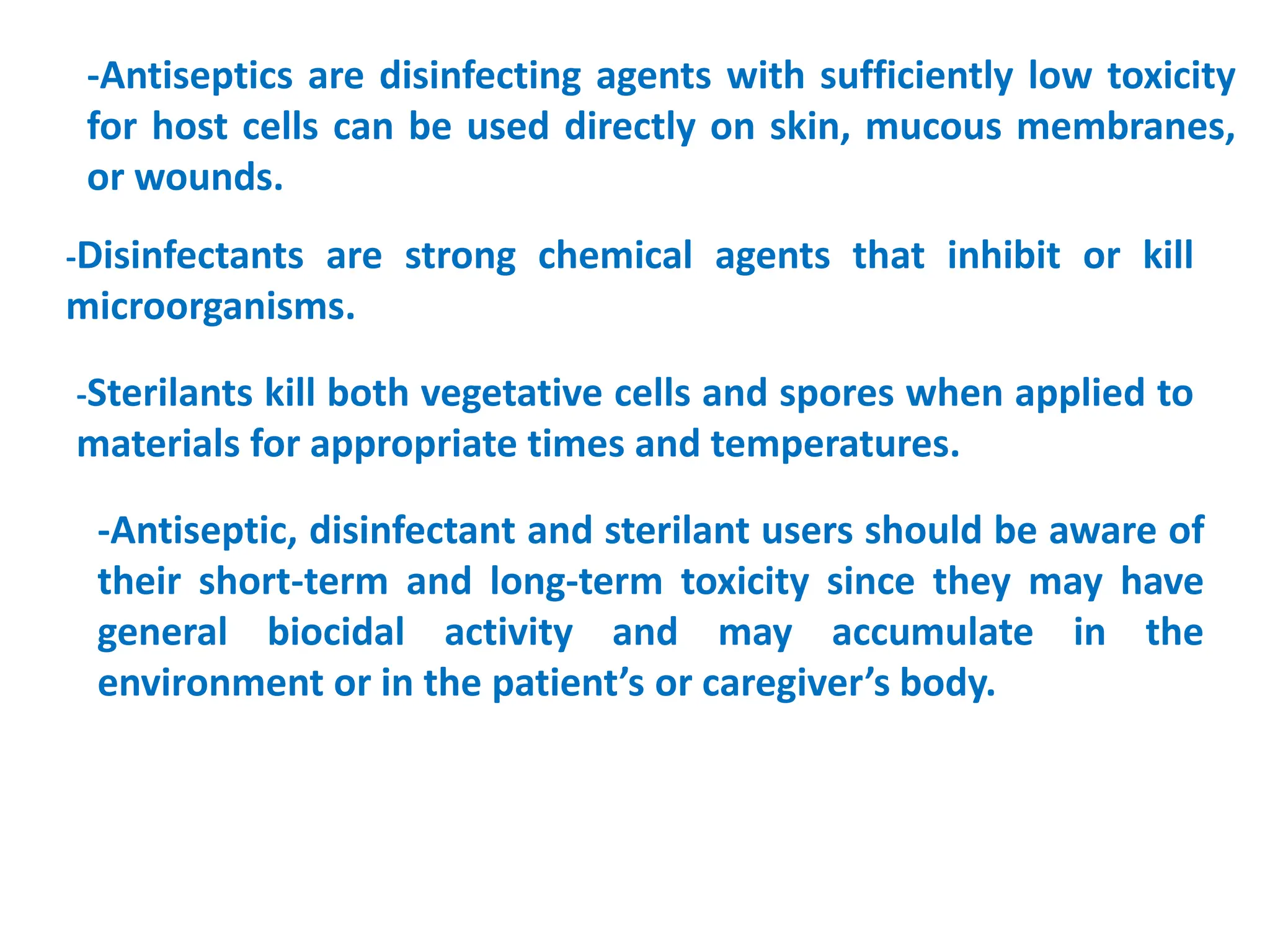 Antiseptic and Disinfectant-Introduction, Classification | PPTX | Skin and Dermatology ...