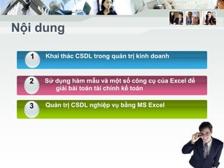 2.1 Excel Data Analysis................. | PPT