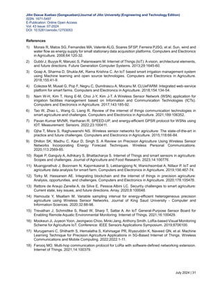 A SMART SURVEILLANCE ESTABLISHMENT IN AGRICULTURE | PDF