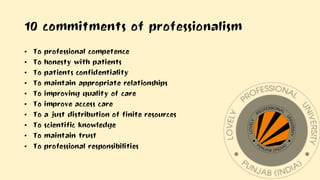 2. professionalism lpu pdt you will get complete info | PDF