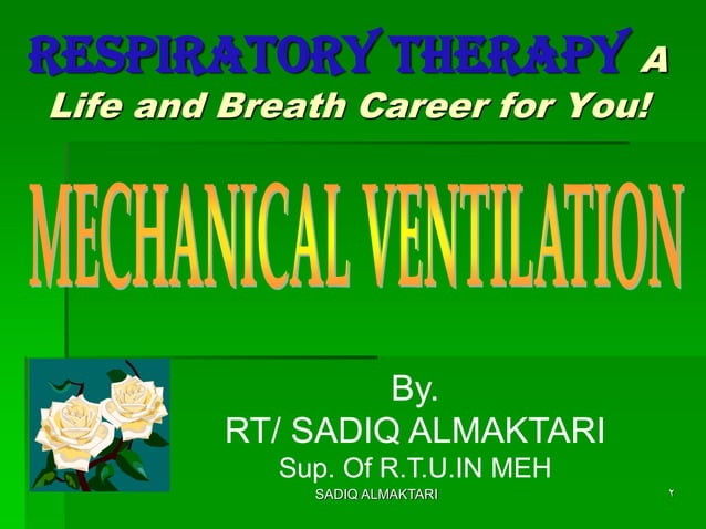 Mechanical ventilator basics and terms 2023 | PDF