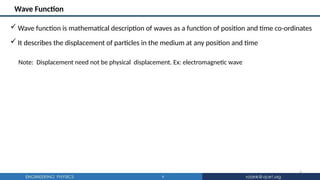 Waves engineering physics module one .ppsx