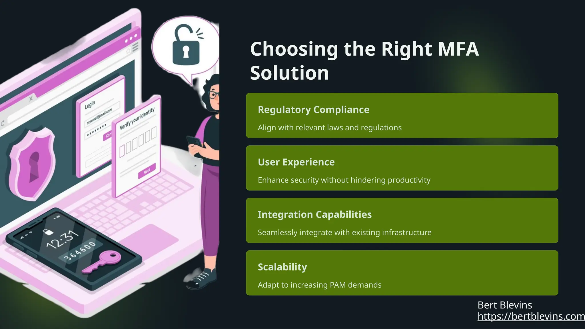 Enhancing Cybersecurity with Multi-Factor Authentication in Privileged Access Management | PPT