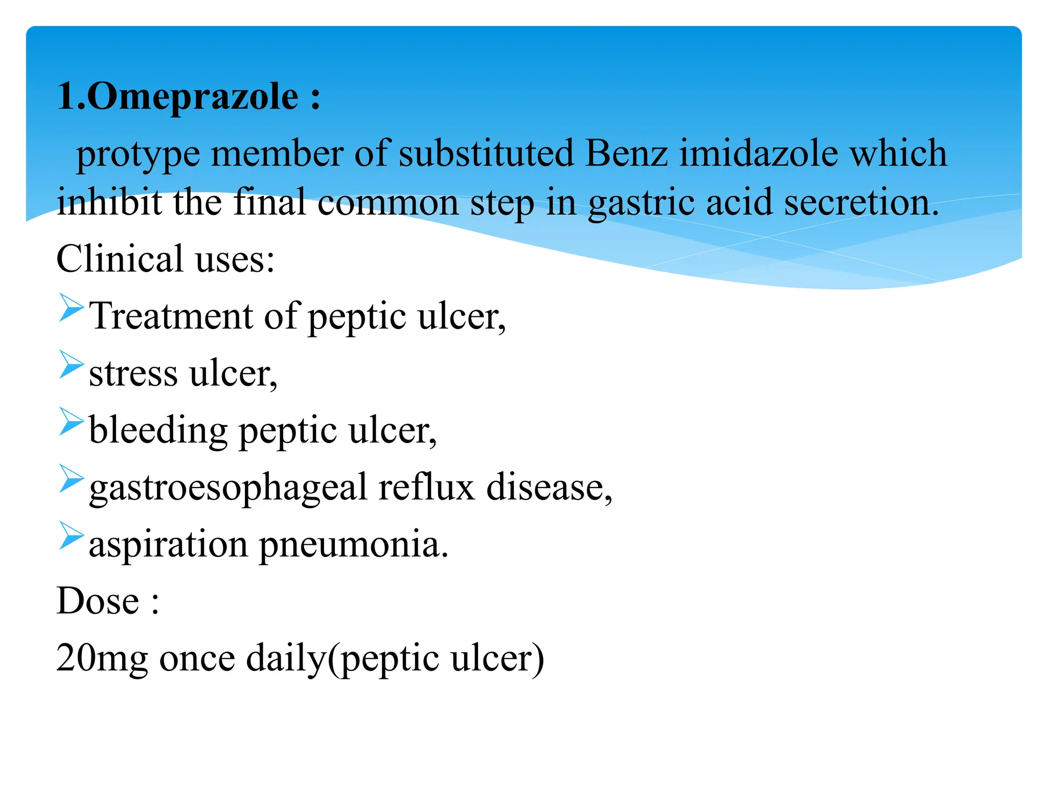 2.PROTON PUMP INHIBITOR. UNIT 01 # PMC-1# SEM 5TH | PPT