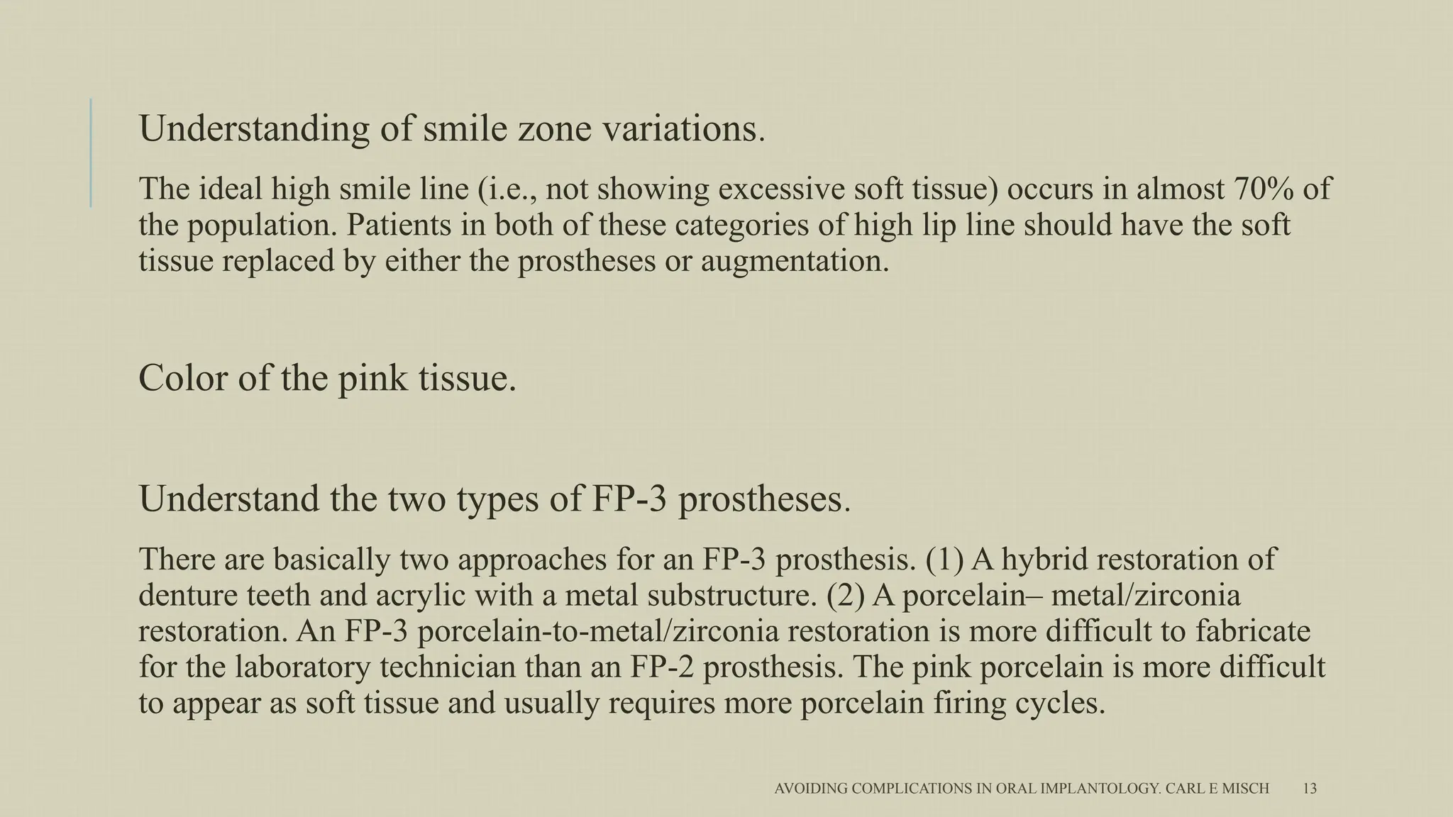 Complications and their management in implantology | PPTX