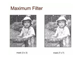 2.SPATIAL FILTERS TYPES AND ITS APPLICATIONS | PPTX