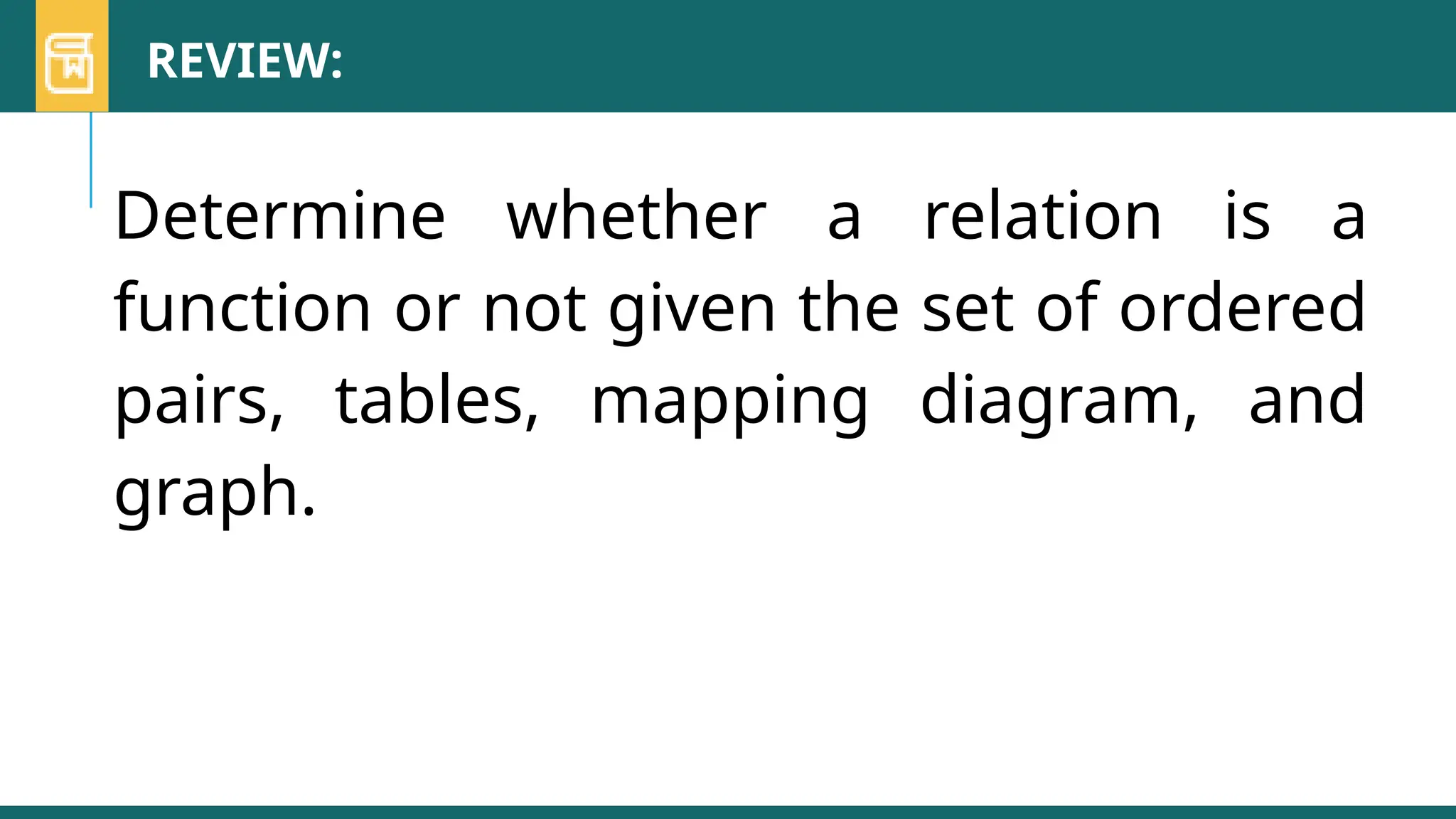21 General Mathematics Relation And Functionspptx Science