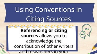 2.CITING SOURCES for English Grade 8 2024-2025 | PPTX