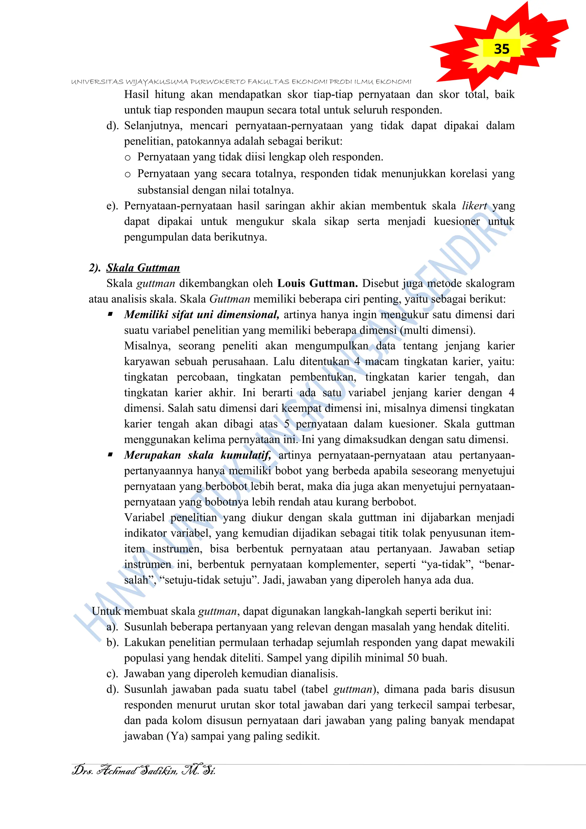 CONTOH BAB 3 METODOLOGI PENELITIAN QUARTO | PDF