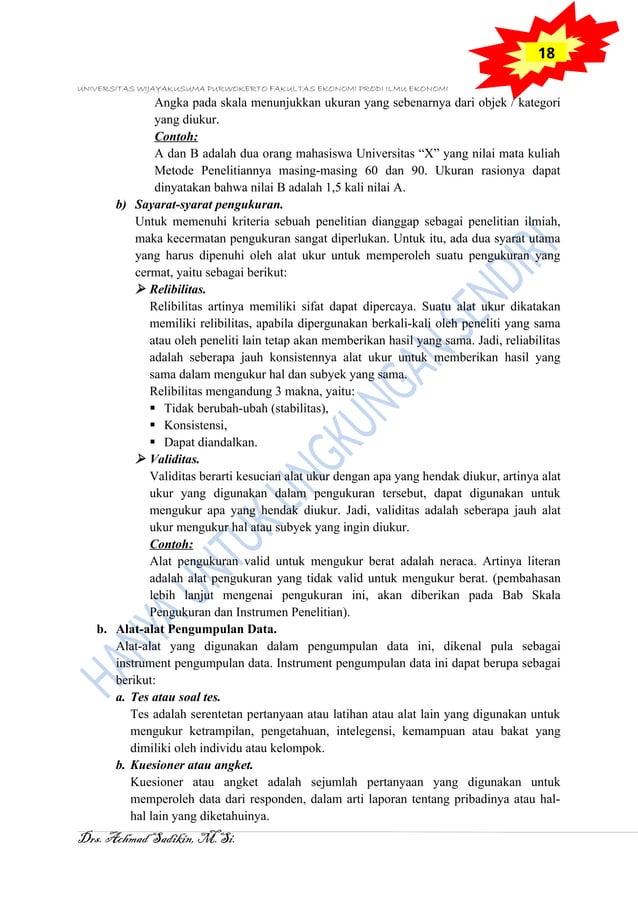 CONTOH BAB 3 METODOLOGI PENELITIAN QUARTO | PDF