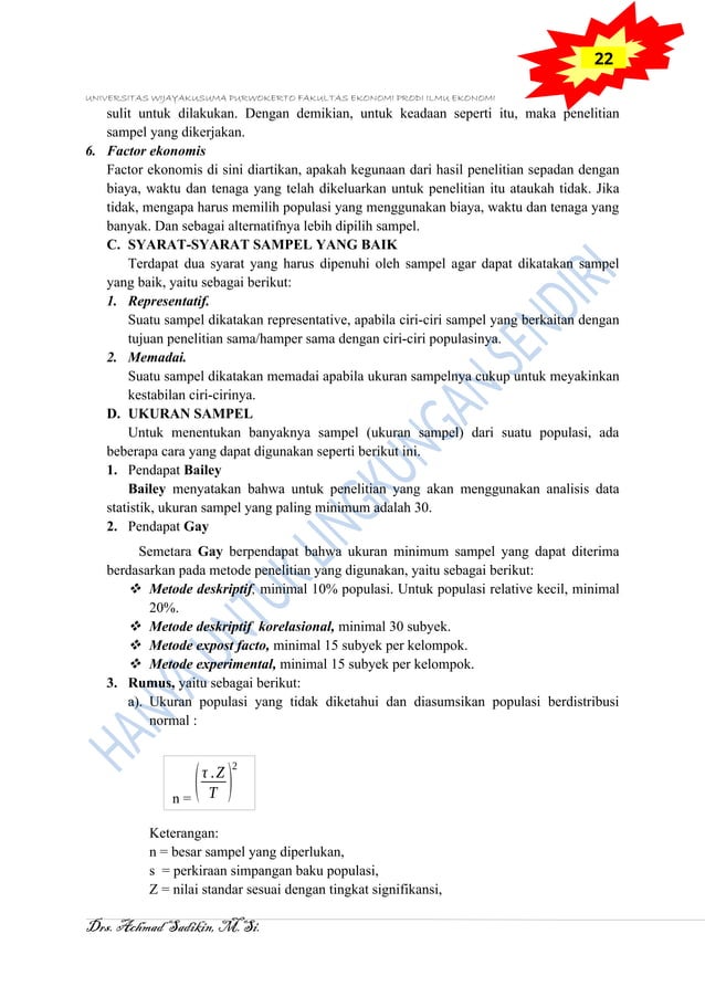 CONTOH BAB 3 METODOLOGI PENELITIAN QUARTO | PDF