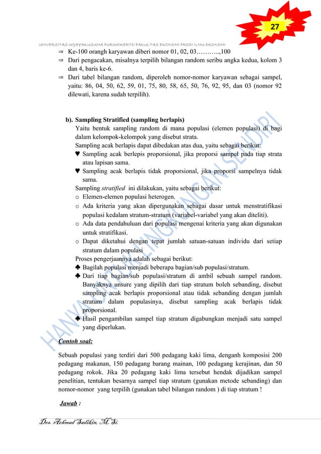 CONTOH BAB 3 METODOLOGI PENELITIAN QUARTO | PDF