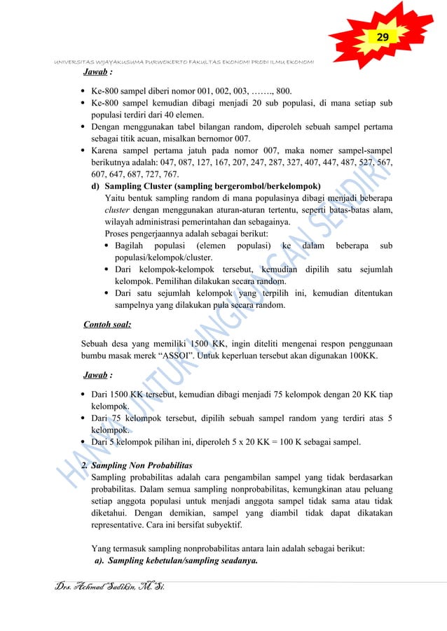 CONTOH BAB 3 METODOLOGI PENELITIAN QUARTO | PDF