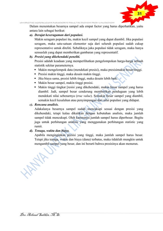 CONTOH BAB 3 METODOLOGI PENELITIAN QUARTO | PDF