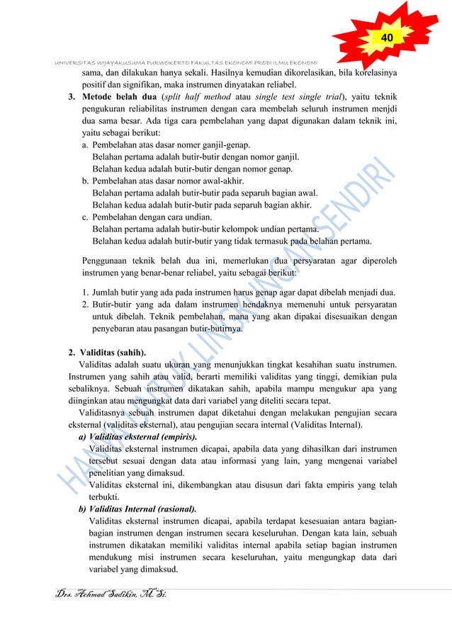 CONTOH BAB 3 METODOLOGI PENELITIAN QUARTO | PDF