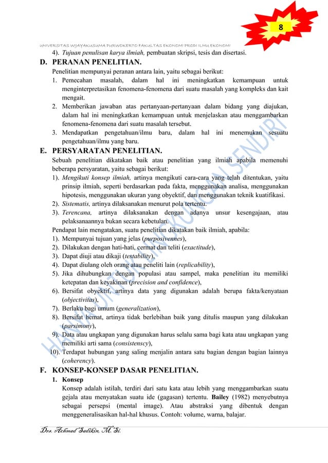 CONTOH BAB 3 METODOLOGI PENELITIAN QUARTO | PDF