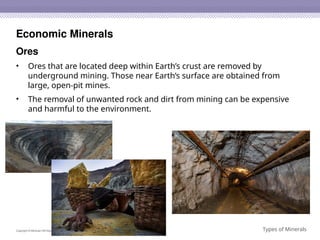 2. Earth Science Intro Types of Minerals | PPT