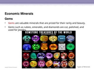 2. Earth Science Intro Types of Minerals | PPTX