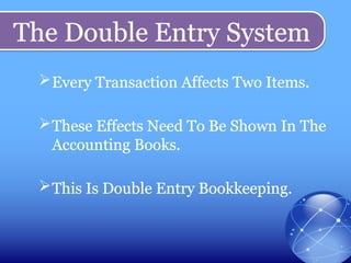 Meaning and fundamentals of double entry book-keeping.pptx