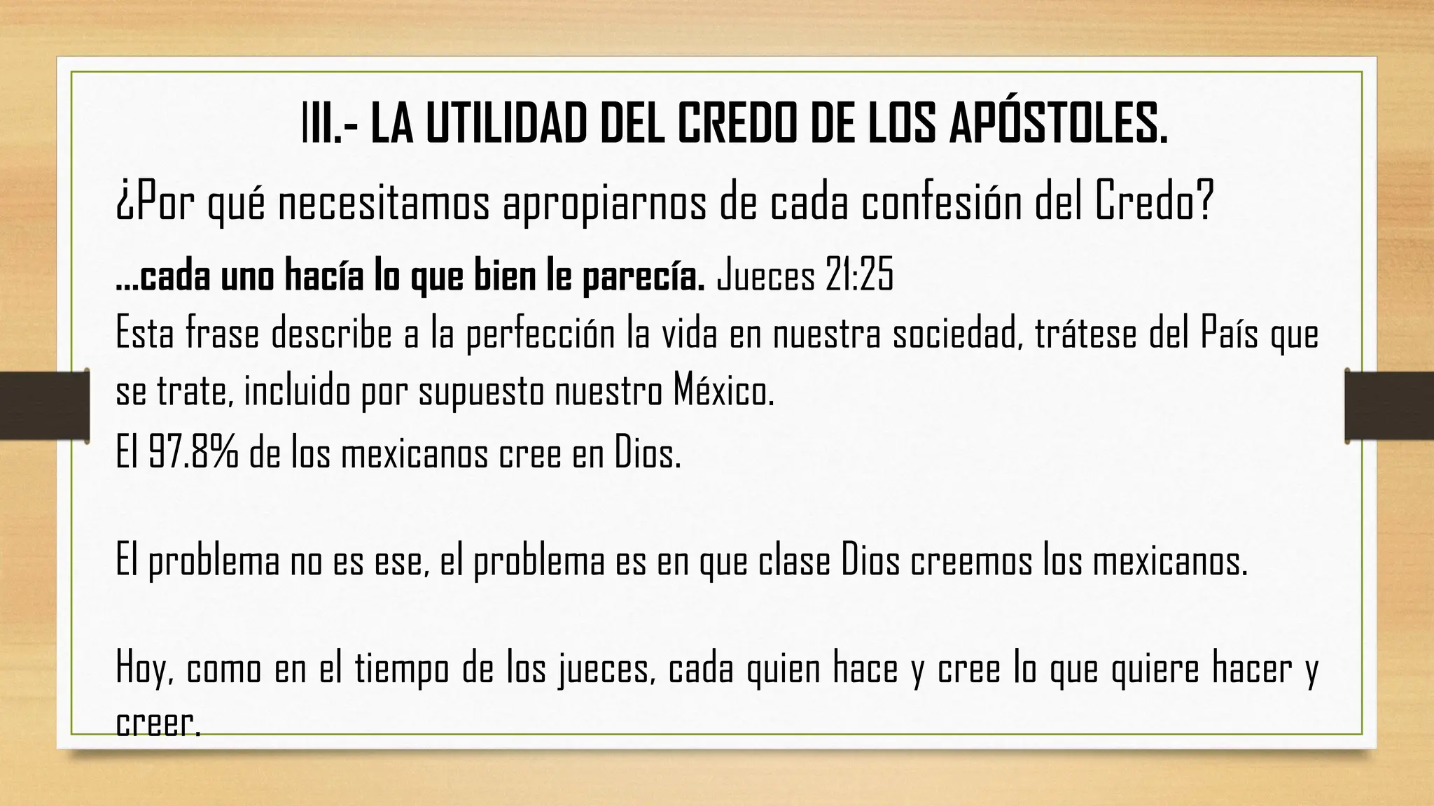 2.- EL CREDO DE LOS APÓSTOLES-DOCTRINA BASICA | PPTX