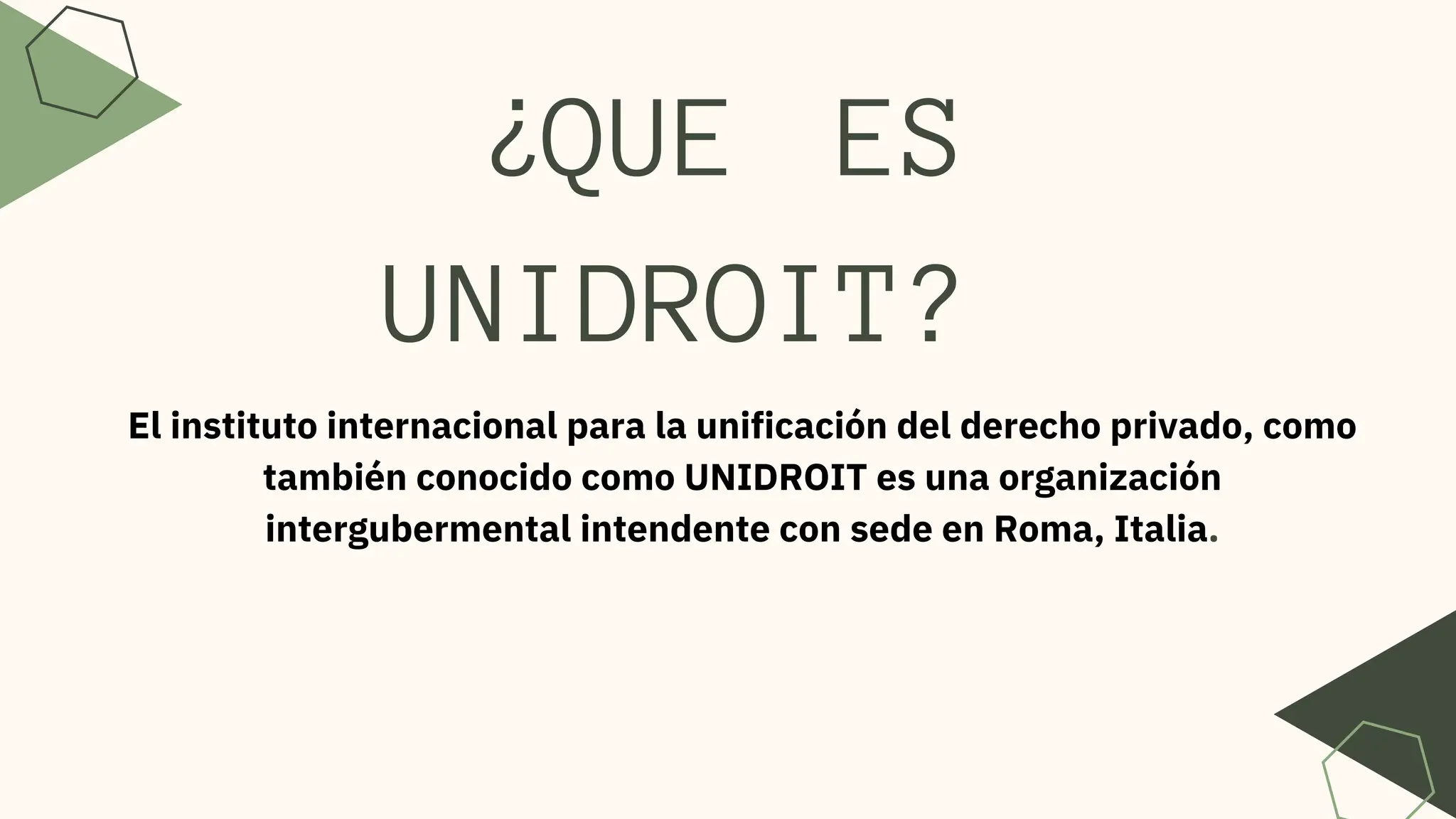2. Principios Unidroit, diapositivas de contratos - derecho civil | PDF