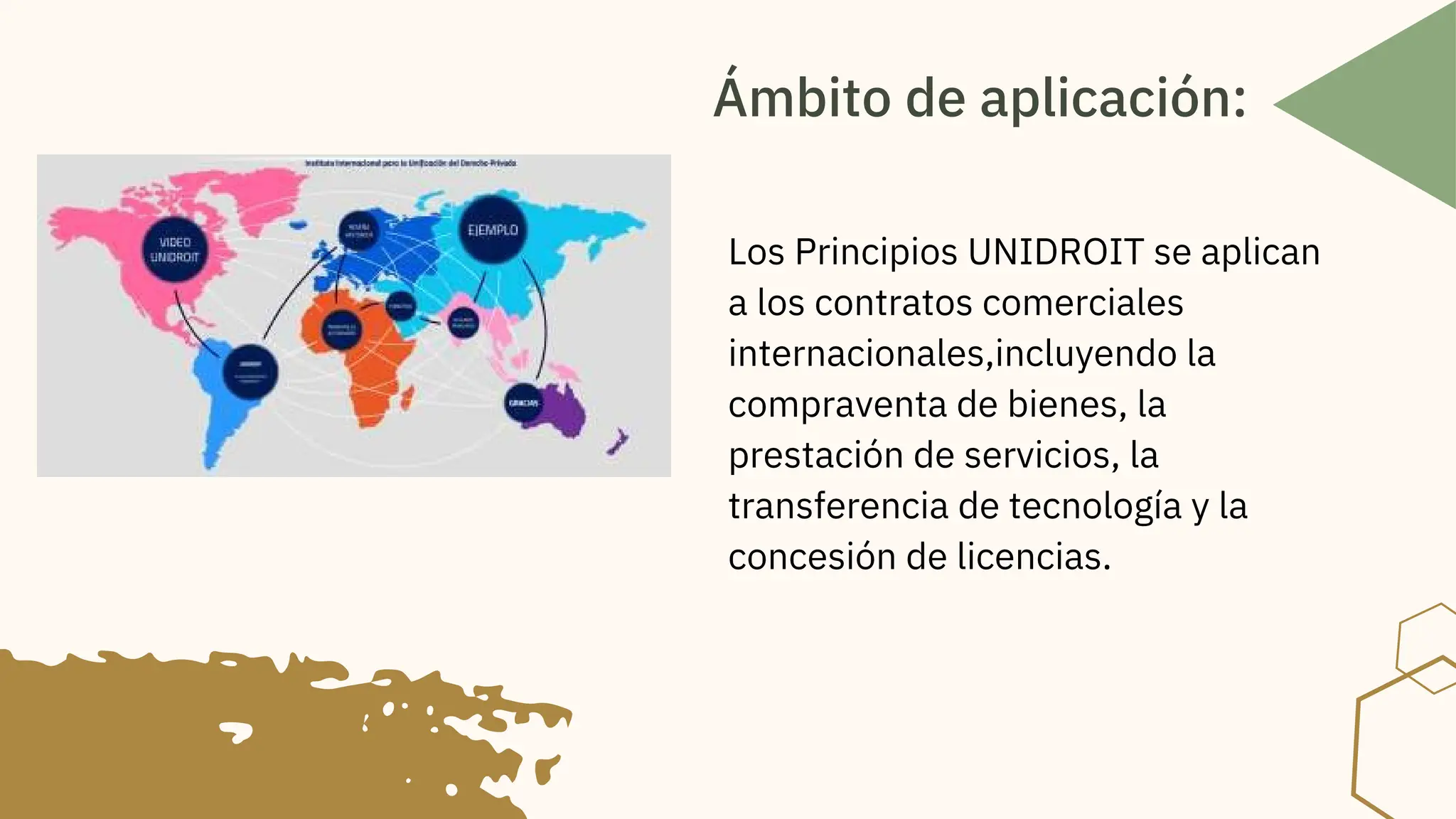 2. Principios Unidroit, diapositivas de contratos - derecho civil | PDF