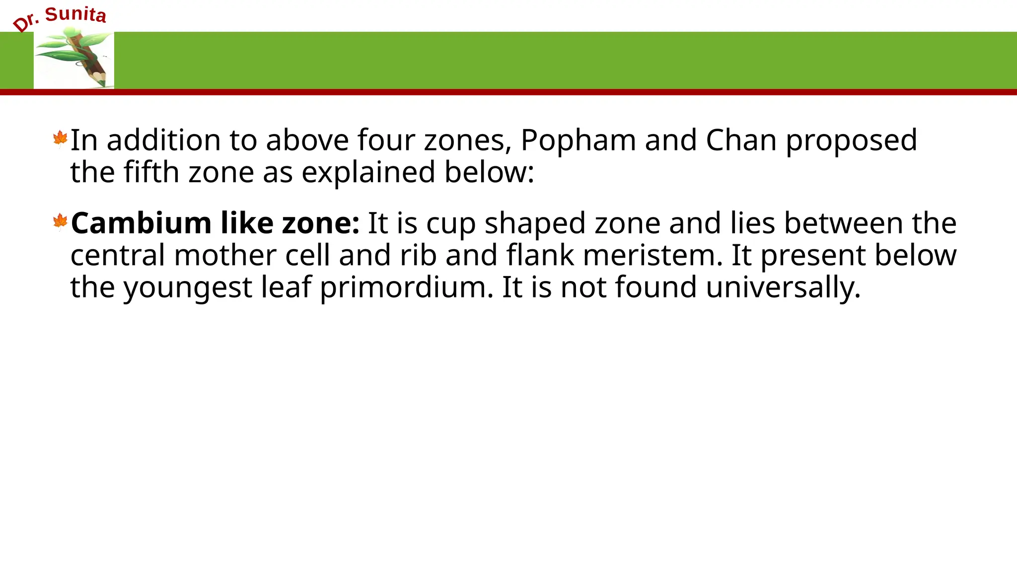 2. Shoot Apical Meristem and theories of shoot apical meristem | PPTX