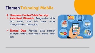 Pemrograman Aplikasi Mobile - 2 Pengantar Teknologi Mobile | PDF