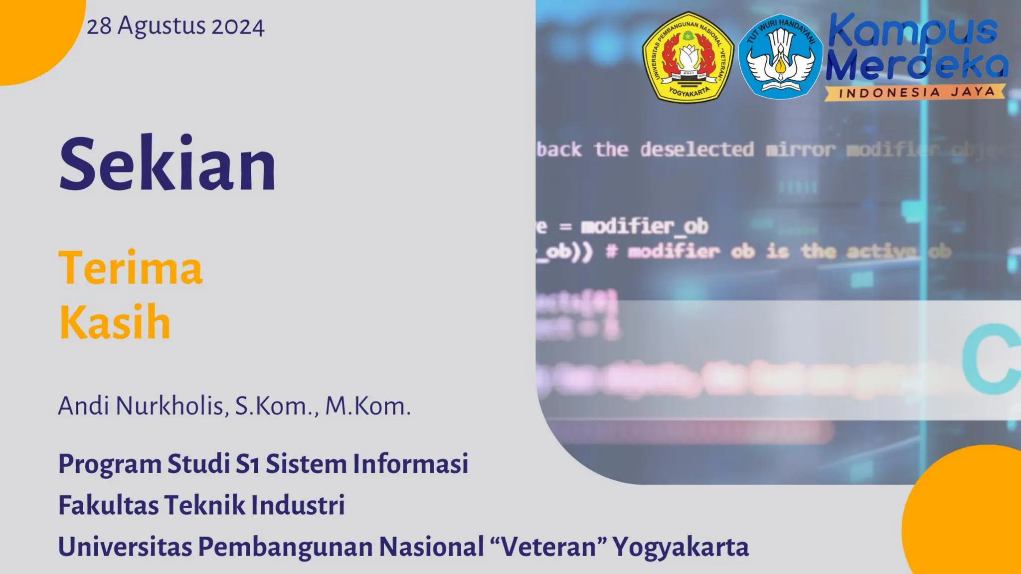 Dasar-Dasar Pemrograman - 2 Pengantar Algoritma | PPT