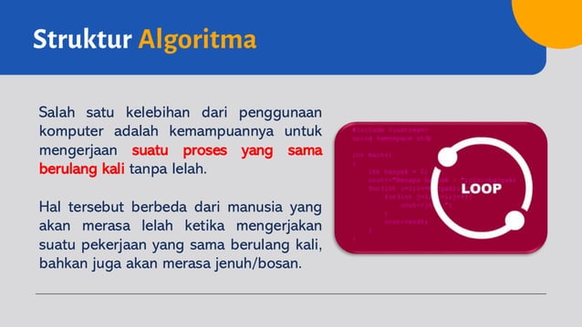Dasar Dasar Pemrograman 2 Pengantar Algoritma Ppt