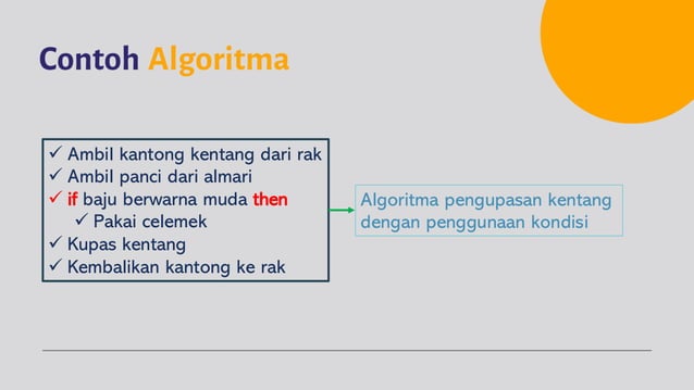Dasar-Dasar Pemrograman - 2 Pengantar Algoritma | PPT