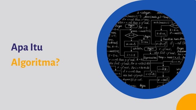 Dasar Dasar Pemrograman 2 Pengantar Algoritma Ppt