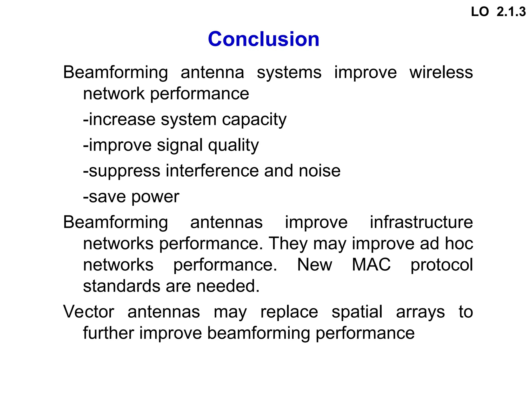 Beamforming antennas and system design.ppt