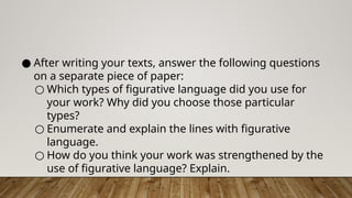 figurative language use in literary term | PPTX