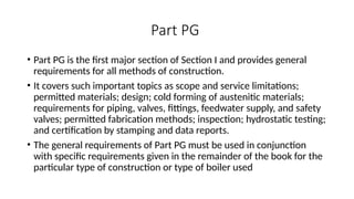Introduction to ASME Section I Awareness | PPTX