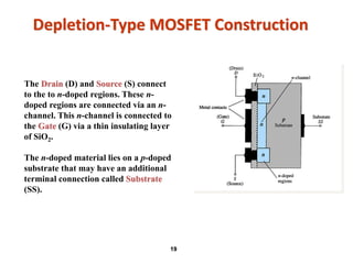 2. JFETs_MOSFETS BJT ANALOG ELECTRONICS Engineering | PPT