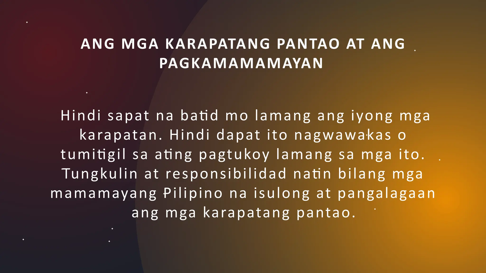 2. KARAPATANG PANTAO POWERPOINT PRESENTATION | PPTX