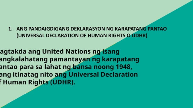 2. KARAPATANG PANTAO POWERPOINT PRESENTATION | PPTX