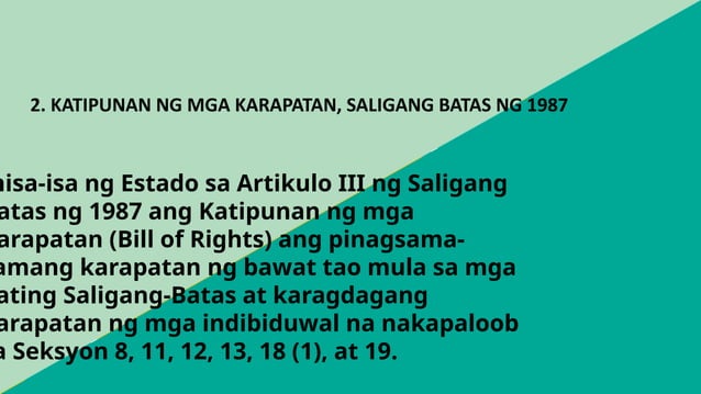 2. KARAPATANG PANTAO POWERPOINT PRESENTATION | PPTX