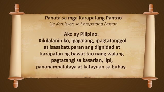 2. KARAPATANG PANTAO POWERPOINT PRESENTATION | PPTX