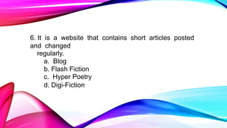2.-QUARTER-1.pptx 21st century literature from the Philippines and the ...