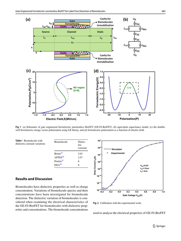 Nanowire FET based BioSensor for label free Detection | PDF