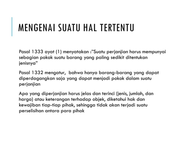 HUKUM PERIKATAN DAN PERJANJIAN by rita farida | PPTX