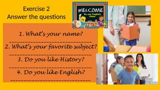 2. 3 primary school subjects- for primary | PPT