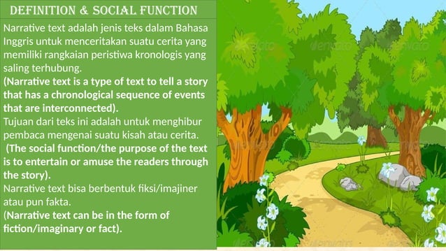 Narrative Text: Definition, Purpose, Structures | PPT